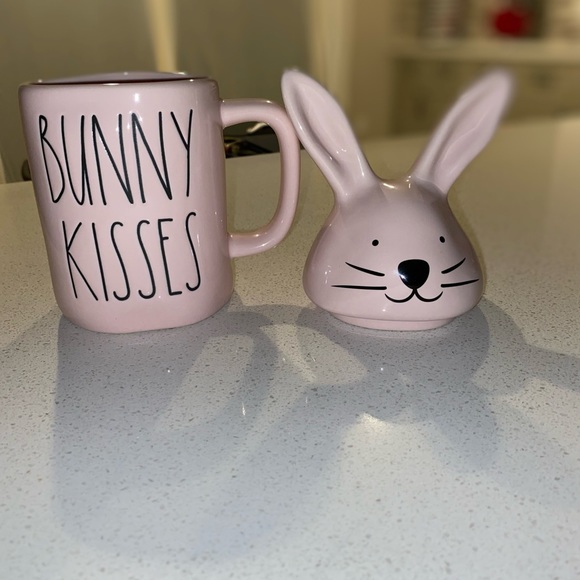 Rae Dunn | Kitchen | New Rae Dunn Bunny Kisses Pink Mug | Poshmark
